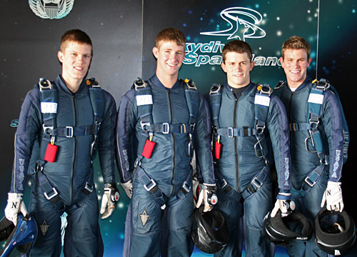 2009 USPA Collegiate Nationals: 4-way Advanced Team Rosters